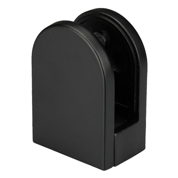 Black Glass Bracket / Clamp for 10mm Glass (Ind) | Jackson Woodturners