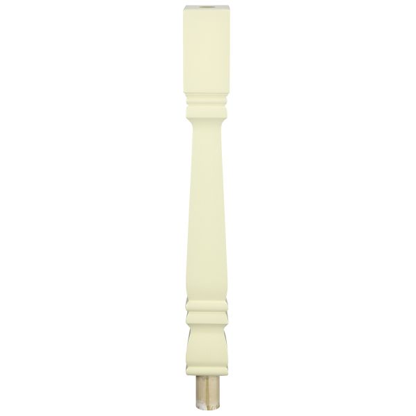 White Primed Provincial Newel Post | Jackson Woodturners