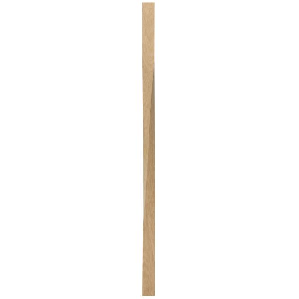 Oak Square Twist Spindle 41mm x 1100mm | Jackson Woodturners