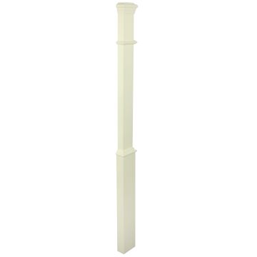 White Primed Newel Posts - Available In a Range of Styles