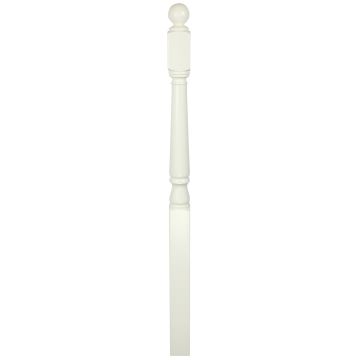 White Primed Newel Posts - Available In a Range of Styles