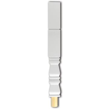 White Primed Newel Posts - Available In a Range of Styles